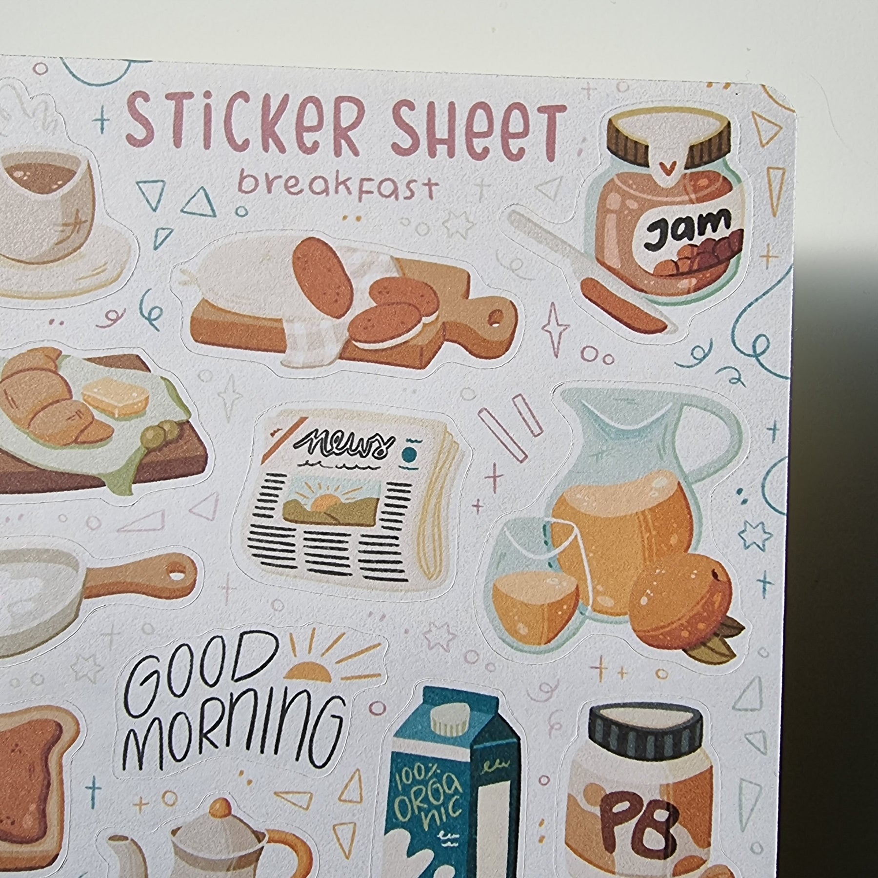 Sticker Sheet - Breakfast (NEW) | Planner Stickers | moehrenkunst🥕